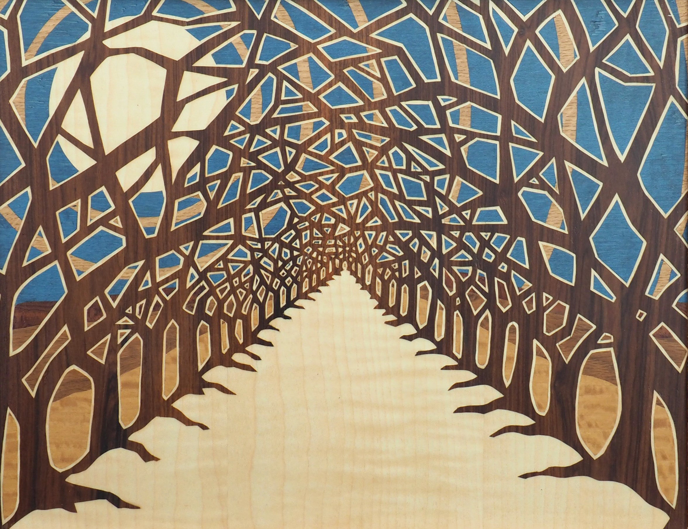 Trees Marquetry Wall Art – TT Designs Marquetry